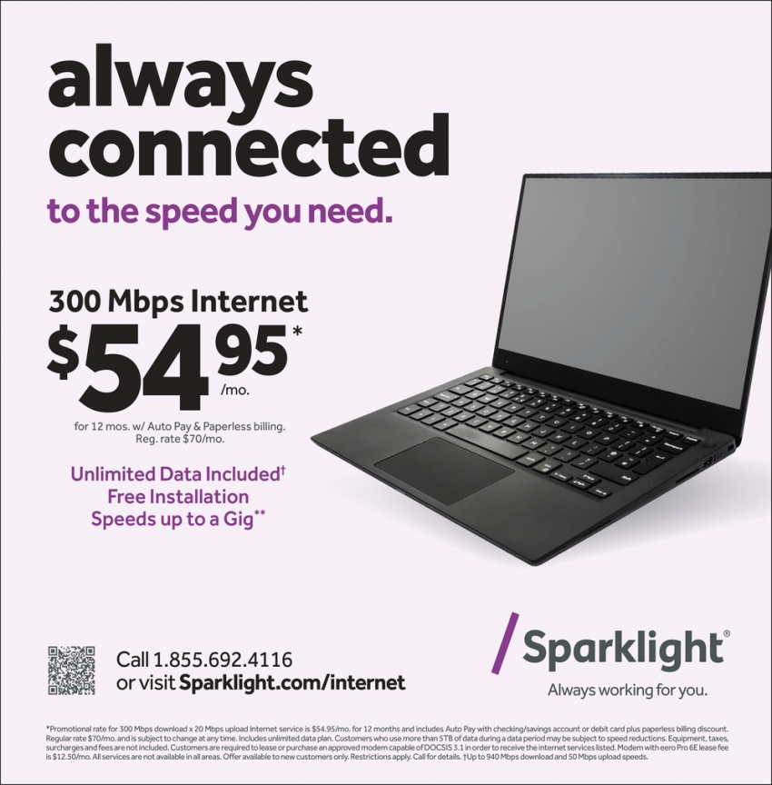 Always Connected, Sparklight