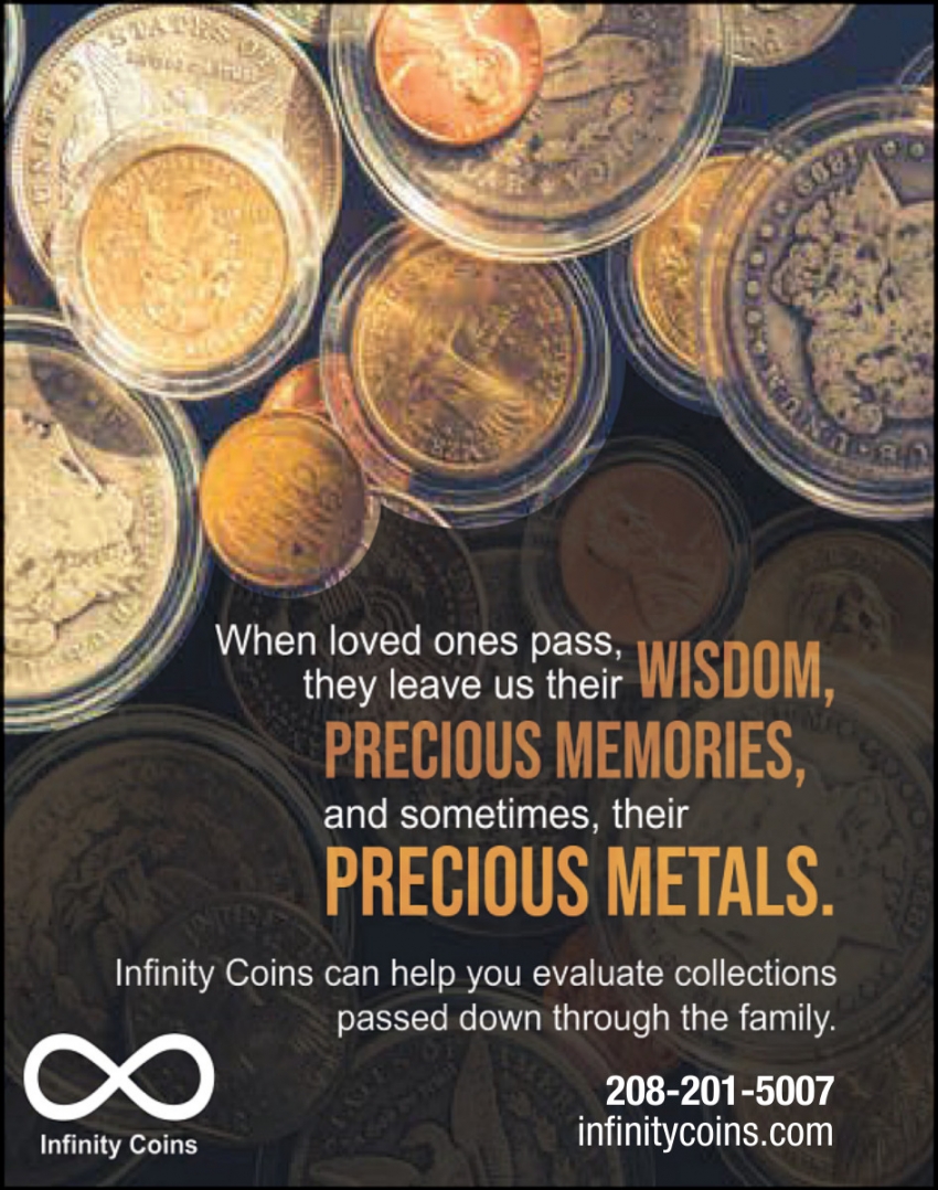 Precious Metals, Infinity Coins, Idaho Falls, ID