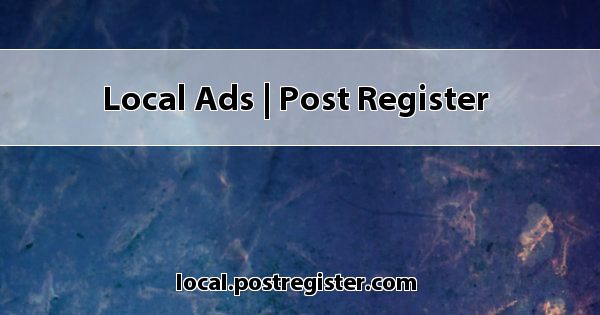 Local Ads | Post Register